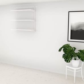 Hyllsystem ELFA Vägghylla, bygg ihop efter eget behov | Runelandhs