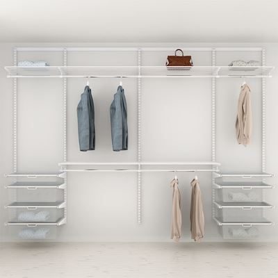 Hyllsystem ELFA Hallförvaring 65, färdigt paket för hall eller garderob ...