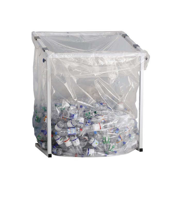 Sopsäckshållare Nikki, för volym 2500 l, stationär, av fyrkantsrör ...